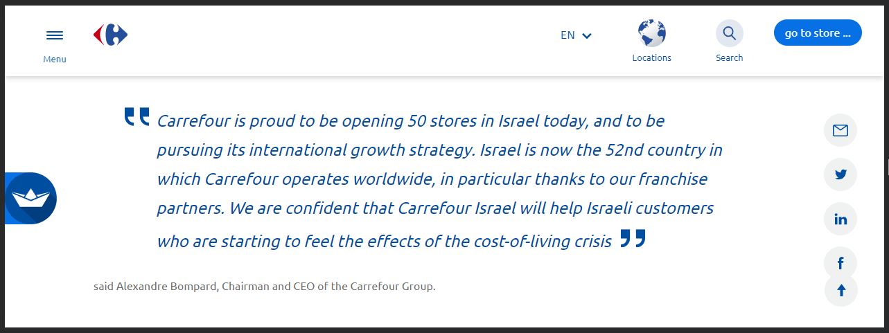 Top 3 Supermarket Chains Supporting Israel | Paketmu Business Review